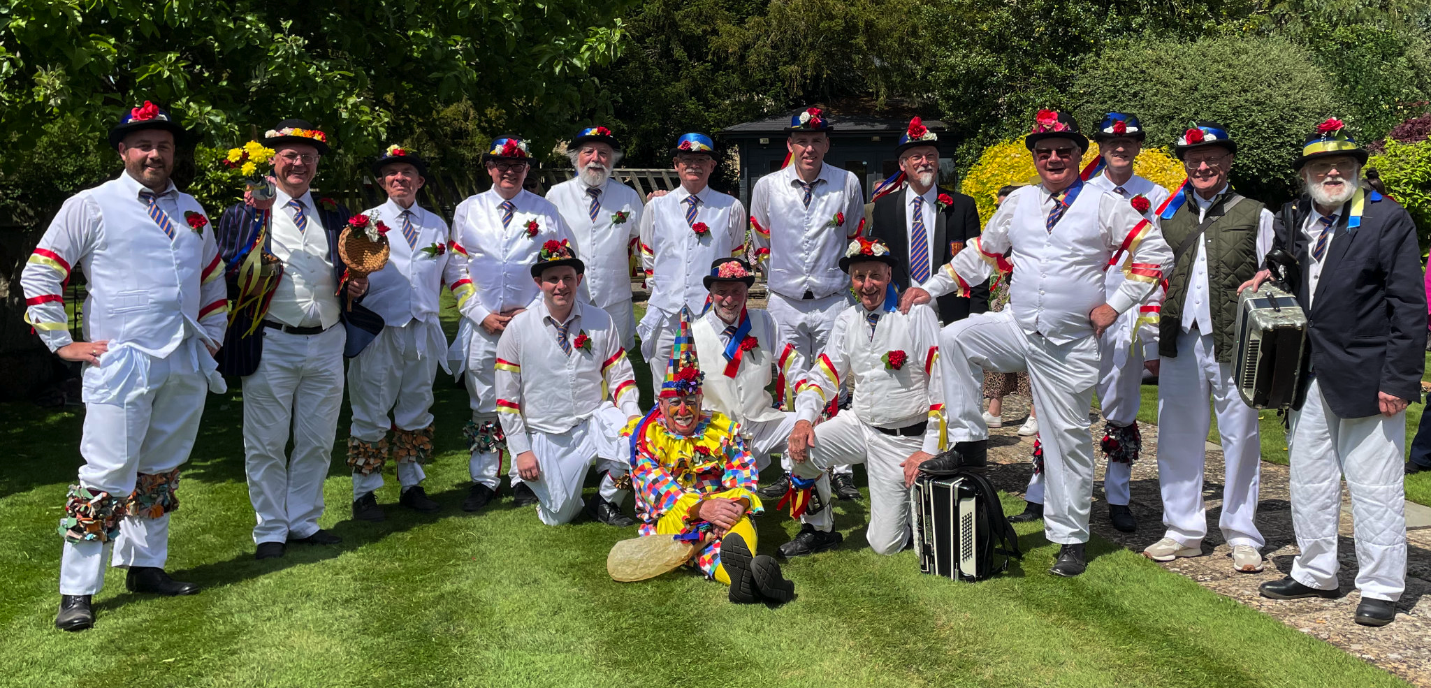 Who's who with the Traditional Bampton Morris Dancers